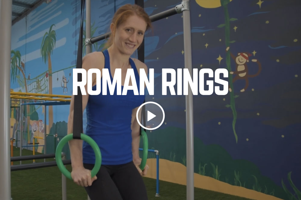 Roman Rings Tutorial With Australian Ninja & Olympic Gymnast Olivia Vi ...