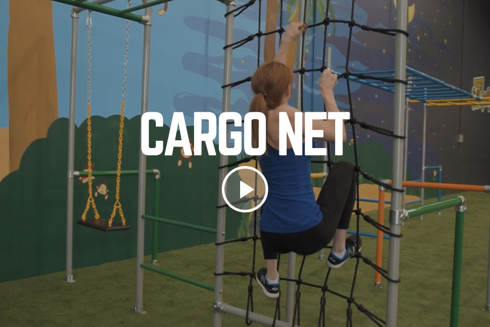 Cargo Net Tutorial With Australian Ninja & Olympic Gymnast Olivia Vivi ...