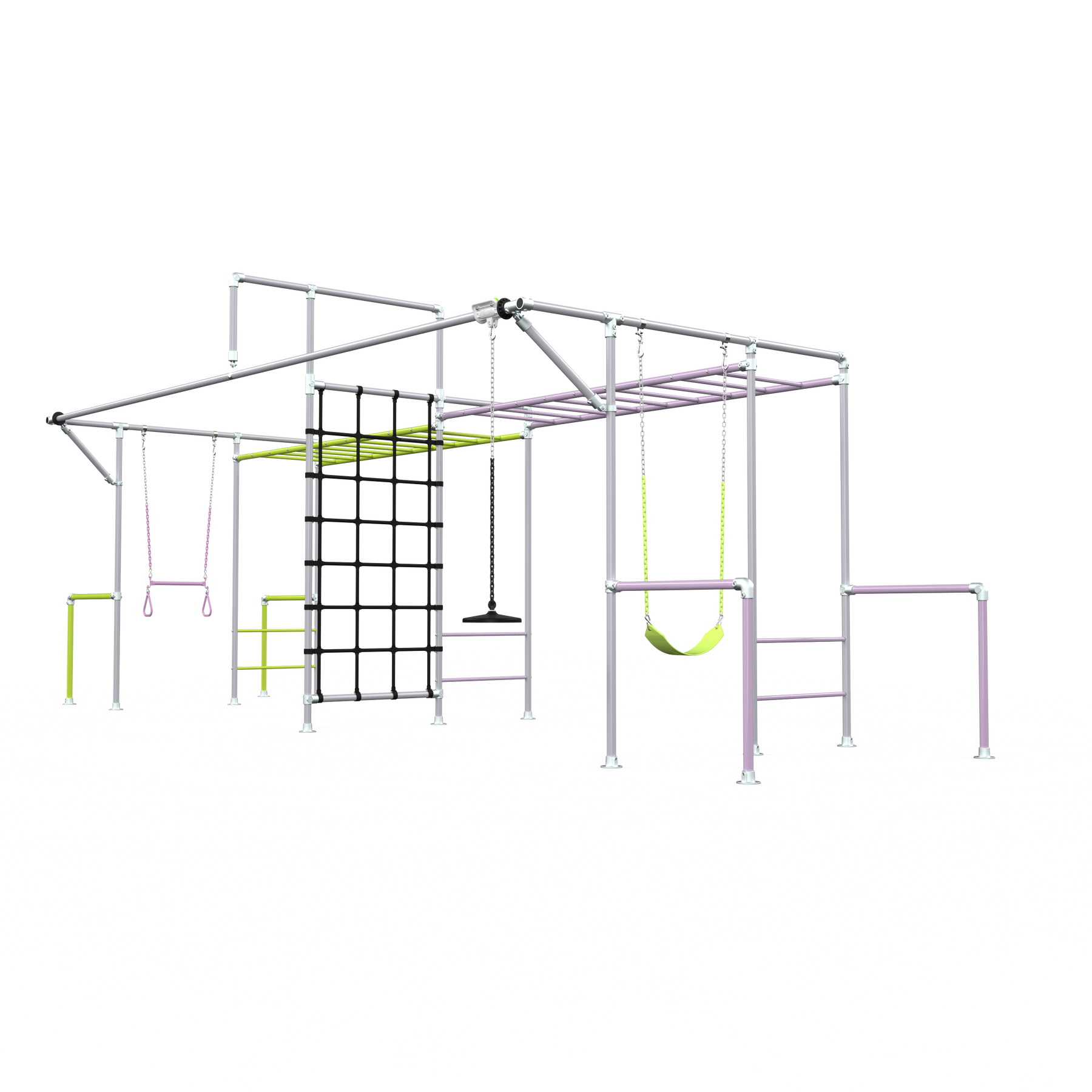 Troop Plus 6m Flying Fox | Monkey Bar & Climbing Frame – Funky Monkey Bars